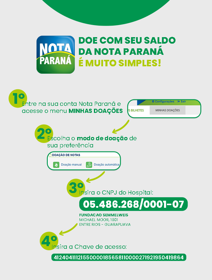 Doe Nota Fiscal | Hospital Semmelweis